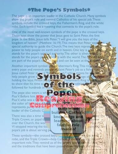 Symbols of the Catholic Pope: Fisherman's Ring, Keys of the Kingdom ...