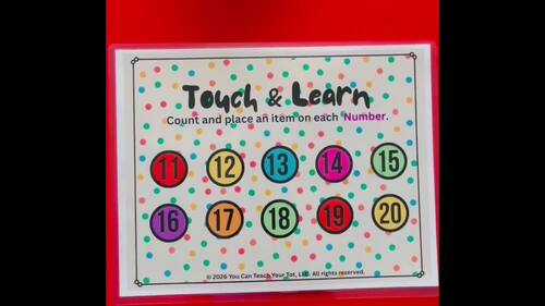 Counting Mats Bundle 1–10000 | PreK–1st Place Value Centers | TPT