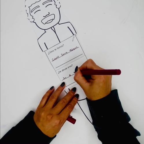 Hispanic Heritage Month Project in Spanish by Profe Valentina | TpT