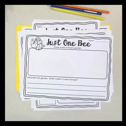 Just One Bee Book Companion Activities | 2022 Book Week Shortlist