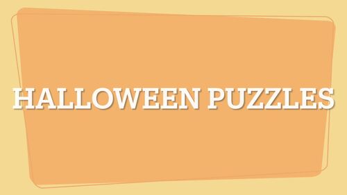 Halloween Puzzles | 60 Fun Brain-Boosting Activities Workbook for ...