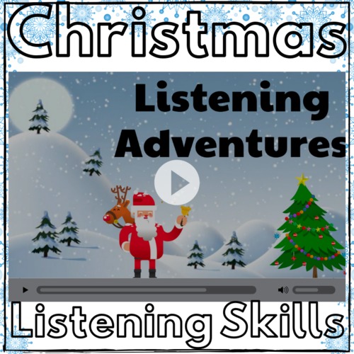 ELA Listening Skills: A Christmas Journey Listening Comprehension Video