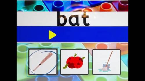 Blending CVC Words Digital Boom™ Game! Drag the Letters to Blend
