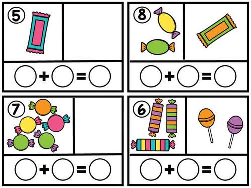 K-2 ADDITION AND SUBTRACTION CENTERS FOR HALLOWEEN by MRS GROOMS ROOM