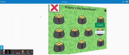 St. Patrick's Day | Find the Leprechaun! BOOM Card™ by SC Speechie