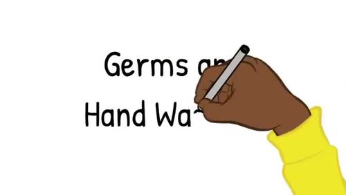 Germs and Hand Washing, Video and Slides by K5 Hidden Peak Education