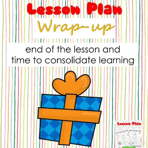 3 Ps Lesson Plan Template and writing aid for ELLs | TPT