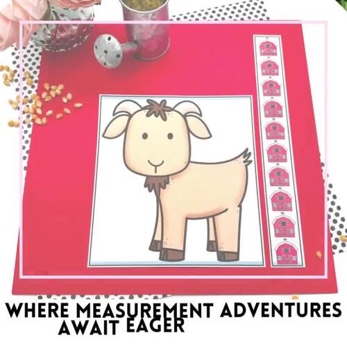 Farm Animals Nonstandard Measurement Activity-Farm Math Center ...