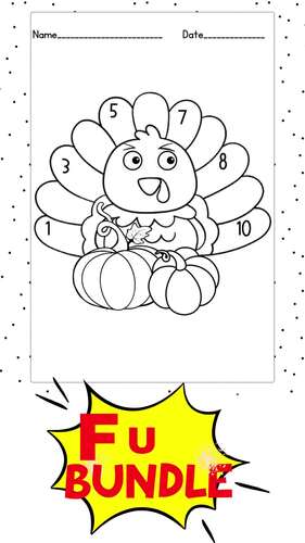 Thanksgiving Activities Math Games Coloring Matching Mazes Dot to Dot ...