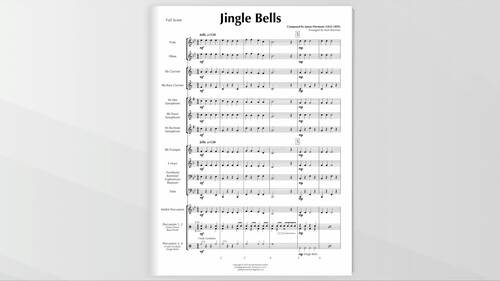 Jingle Bells - Beginner Band Arrangement - Easy Holiday Concert Music