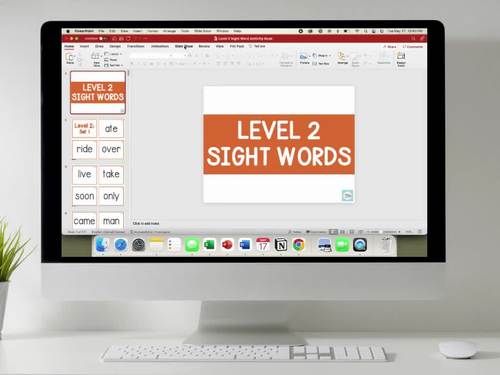 Sight Word Flash Cards and Spelling Activity Book | LEVEL 2 | 100 WORDS
