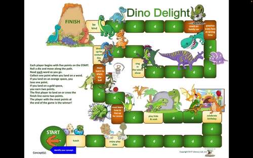 Editable Phonics Game and Roll & Read Templates | Dinosaur Theme | Dino ...