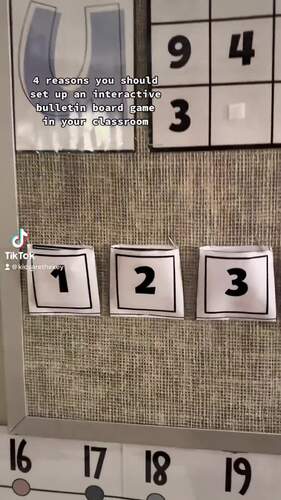 Sudoku Interactive Bulletin Board | Interactive Game for Bulletin Board