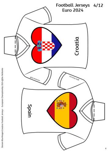 Creative Football - Soccer Jerseys - European Championship 2024 | TPT