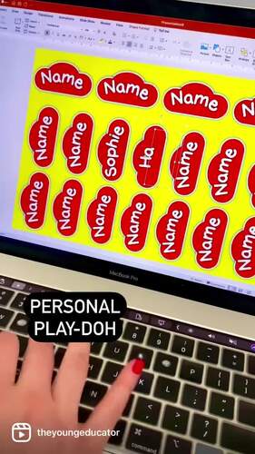 EDITABLE PLAY-DOH LABELS - STUDENT GIFT CHRISTMAS/END OF YEAR/BACK TO ...