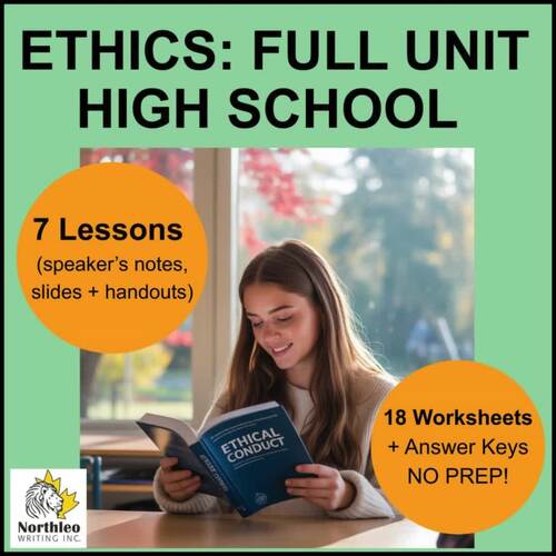High School Business Ethics and Corporate Social Responsibility Full Unit