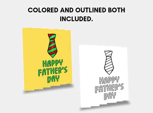 Father's Day Agamograph Craft by Aprilmakesprintable | TPT