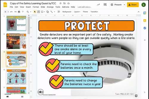 Fire Safety Lesson Plans - Digital or Print School Fire Drill Activities