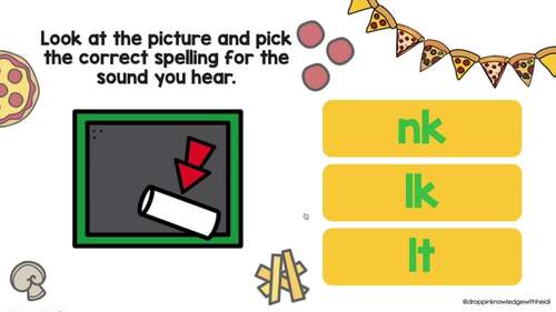 Letter Sound Skills - Practice Spelling Blends - Self-Checking Google ...