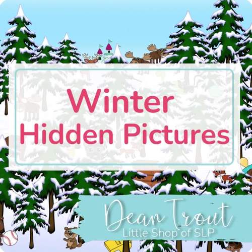 No Prep Winter Articulation Activities | BUNDLE | Speech Therapy