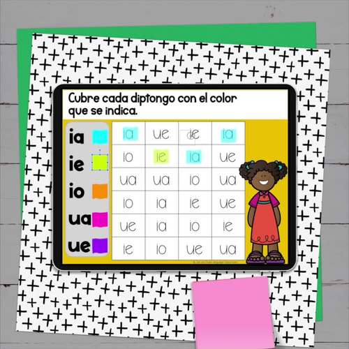 Diptongos DIGITAL para Seesaw™ o Google Slides™ | TpT