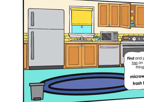 ESL Food And Kitchen Vocabulary Boom Cards - Digital Task Cards | TPT