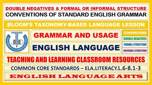 DOUBLE NEGATIVES AND FORMAL OR INFORMAL STRUCTURE: BUNDLE by JOHN DSOUZA