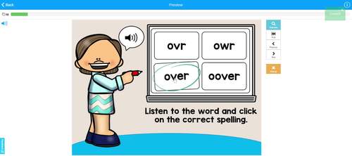 Sight Word Spelling Boom Cards | First Grade Word List | Set 2 | TPT