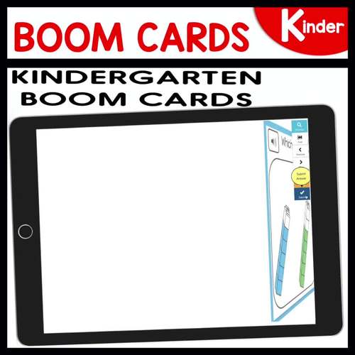 Longer Than and Shorter than Measurement Kindergarten Math Boom Cards Games
