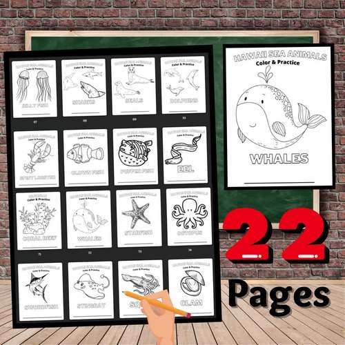 hawaii endangered animals coloring pages