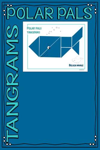 TANGRAMS TANGRAM PUZZLES POLAR PALS Math Center Problem Solving GATE