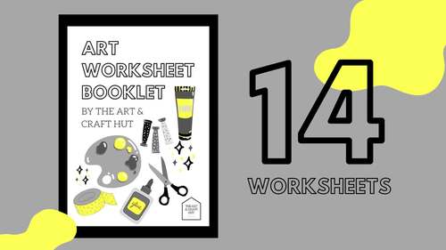 14 Art Primary Worksheets | Analysis, Portfolio Planning, Review & Art ...