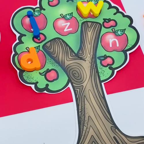 Apple Alphabet Activity & Apple Initial Sound Activity by Turner Tots
