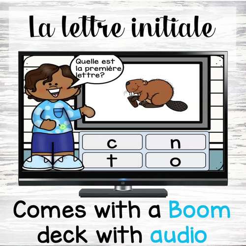 French phonemic awareness conscience phonémique son initial carte à pince
