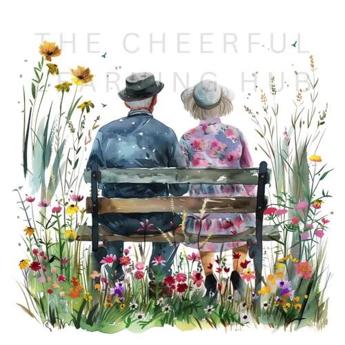 Grandparents' Day Watercolor Clipart | 15 PNGs | Commercial Use | TPT