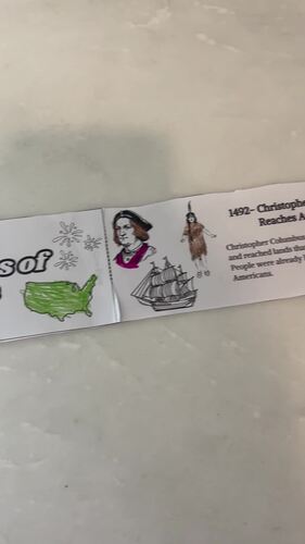 America’s Timeline: Cut & Paste History Project for 1st & 2nd Grade