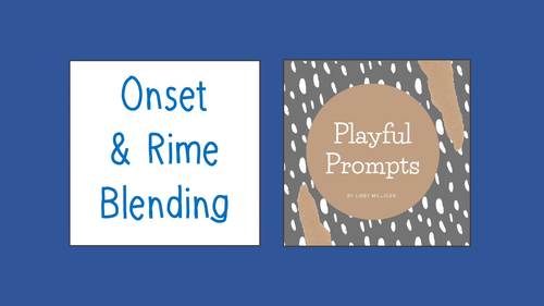 Onset Rime Blending Power Point (Suits PLD Literacy, Foundation Level)