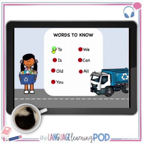 RECYCLE | ESL EMERGENT READERS by The Language Learning Pod | TPT