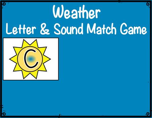 Weather Themed Literacy Centers by The Teaching Scene by Maureen