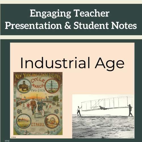 Industrial and Gilded Age with Inventions Presentation and Notes for US ...