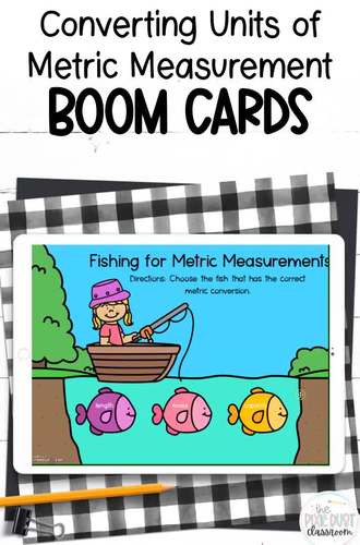Converting Units of Metric Measurement BOOM CARDS by The Pixie Dust ...