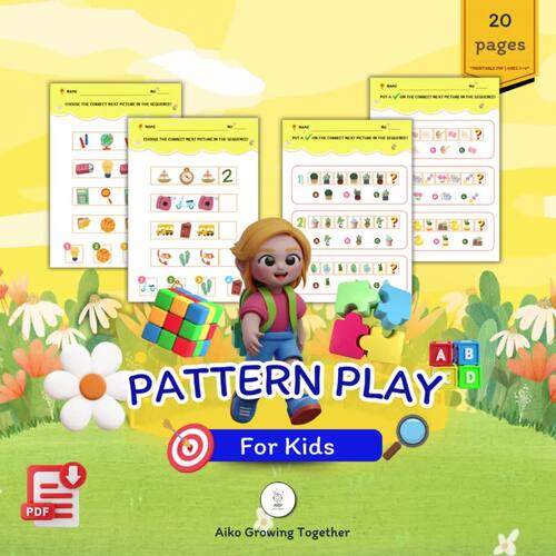 Pattern Play – Calm Sequencing Activities for Early Logical Thinking