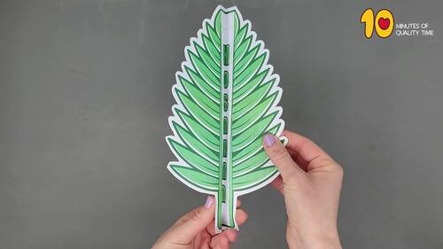 Hosanna Palm Leaf Craft by 10 Minutes of Quality Time | TPT
