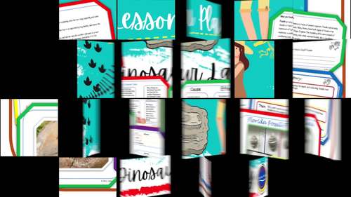 Dinosaur Lady by Skeers Lesson by Mrs Lena | TPT