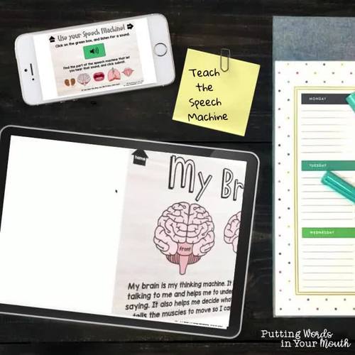 My Speech Machine Digital Activities | Boom Cards™ by Mia McDaniel