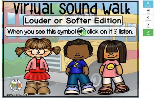Virtual Sound Walk - Louder/Softer Sounds (Distance Learning with Boom ...