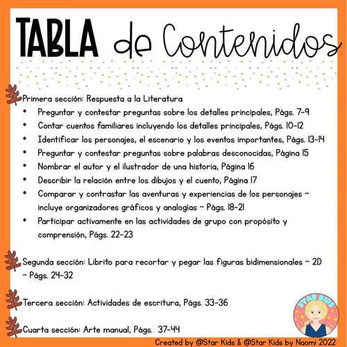 Book Companion for the Legend of Spookley the Square Pumpkin in SPANISH