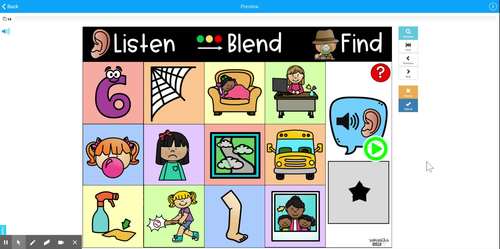 Phonemic Awareness Blending Bundle BOOM Cards™ by Samantha Kelly