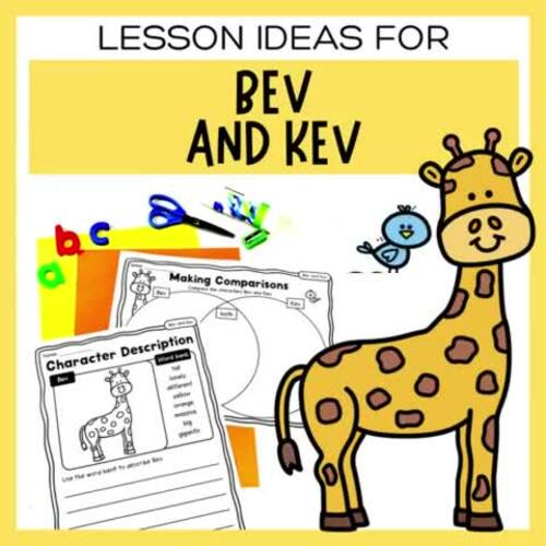 Bev and Kev Worksheets & Activities | 2023 Book Week Shortlist | TPT