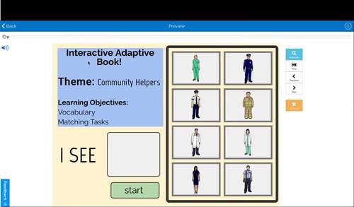 Community Helpers Boom Cards™ by Meaningful Sped Teaching | TPT